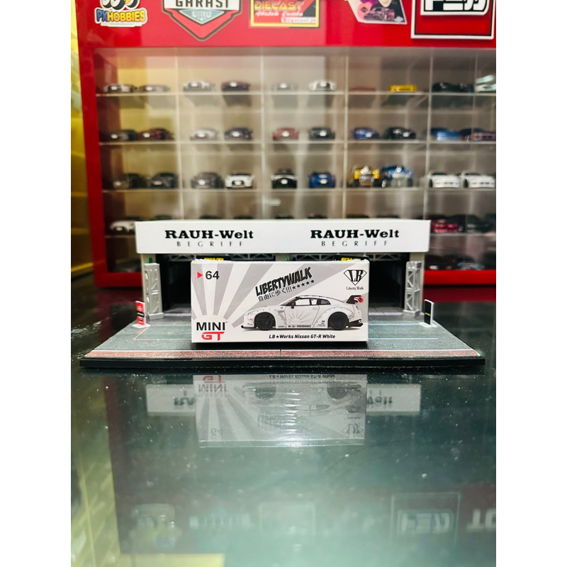 Mini GT No. 64 LB Works Nissan GTR R35 White | Shopee Philippines