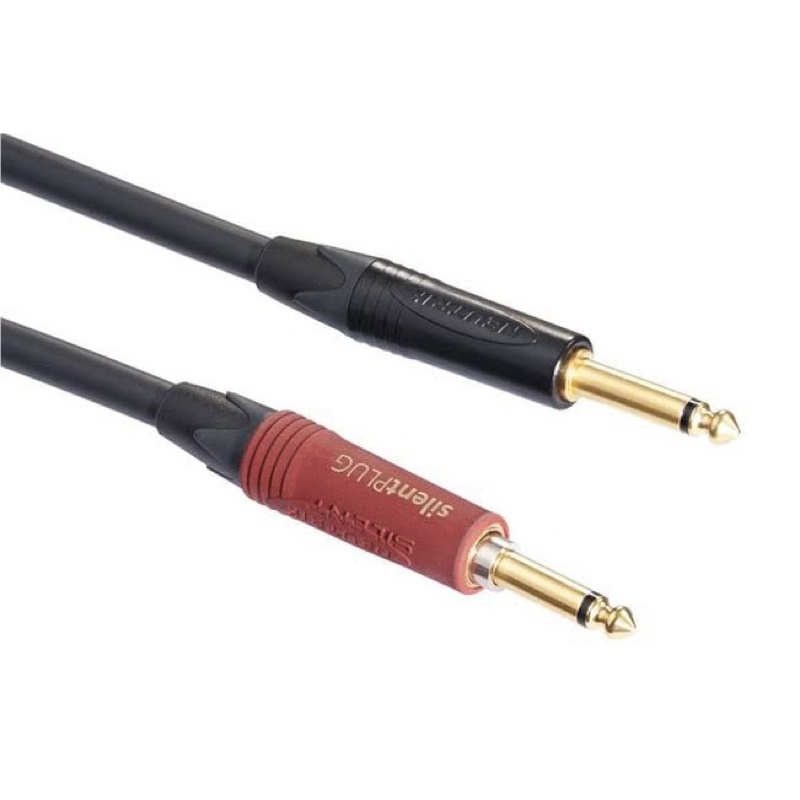 Mogami gold silent plug electrical bass guitar cable ~ 5 meters ...