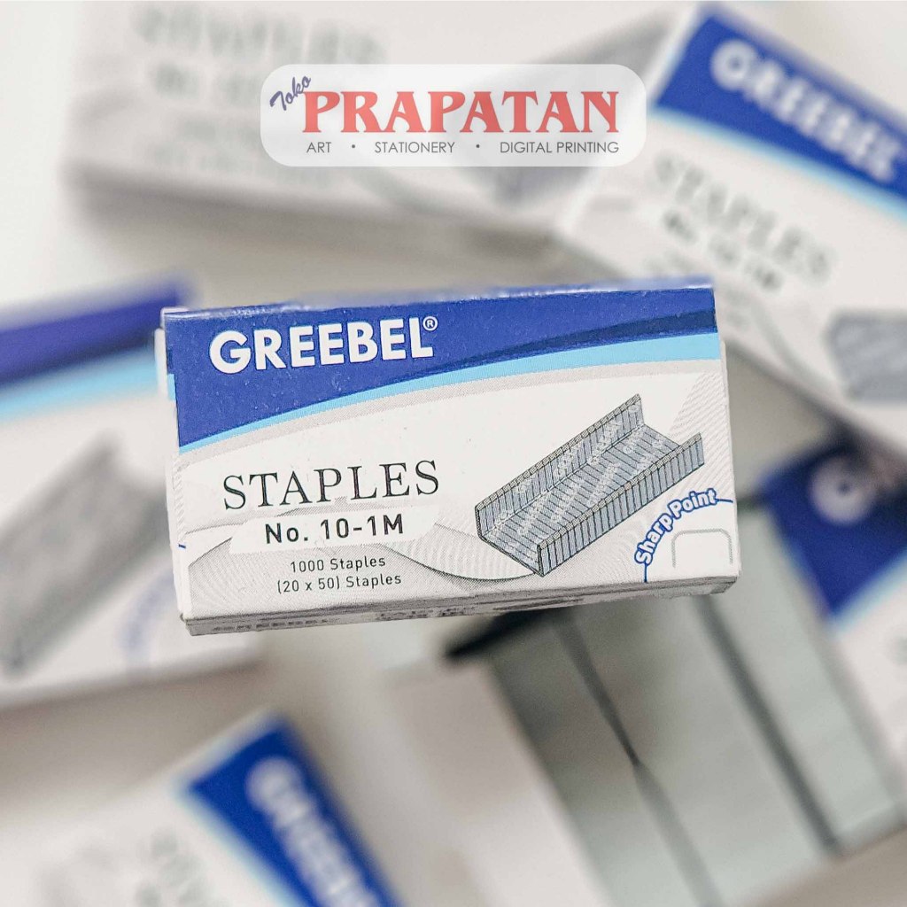 Greebel Staple Contents | Stapler Refill | Shopee Philippines