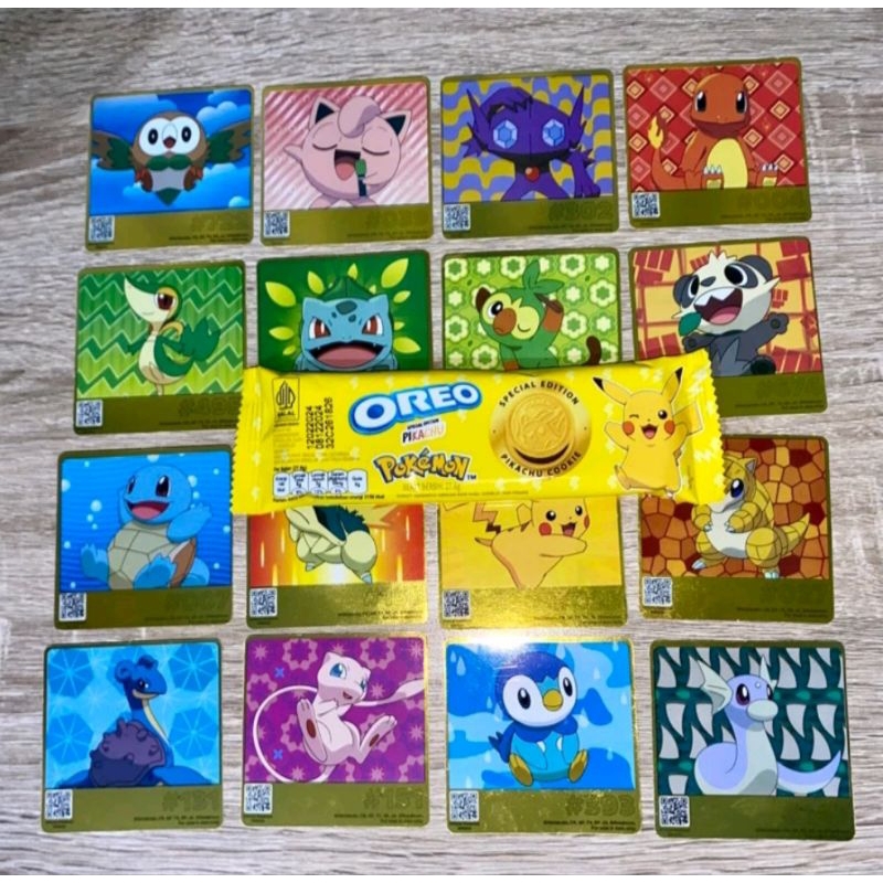 Ori Oreo Pokemon Cards (gold Box and tajoz Round) | Shopee Philippines