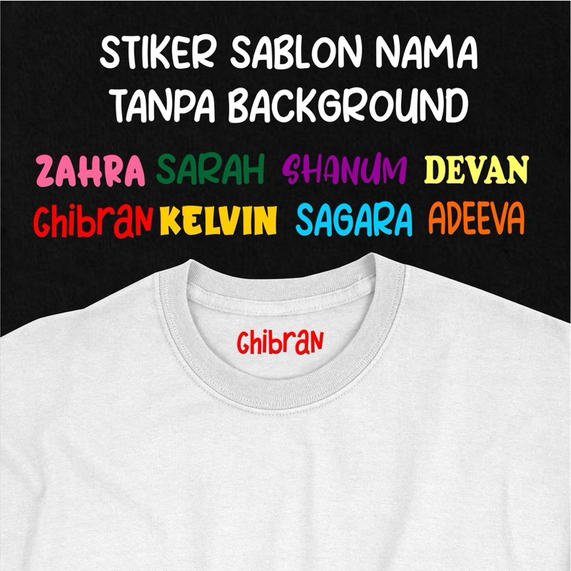 Sticker Label Name Of Clothes Fabric Contents 50Pcs T-Shirt Screen ...