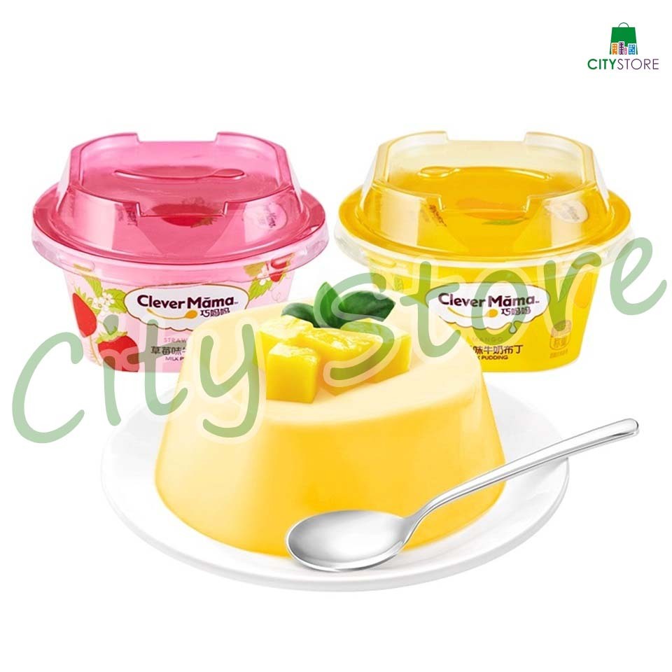 [2 Flavor Variants] Clever Mama Pudding 70g - Milky Pudding Classic ...