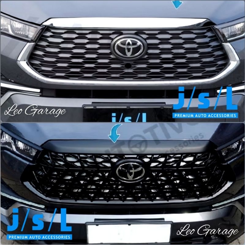 Innova ZENIX 2022 2023 2024 2025 HYBRID NON HYBRID HOOD Molding Front ...