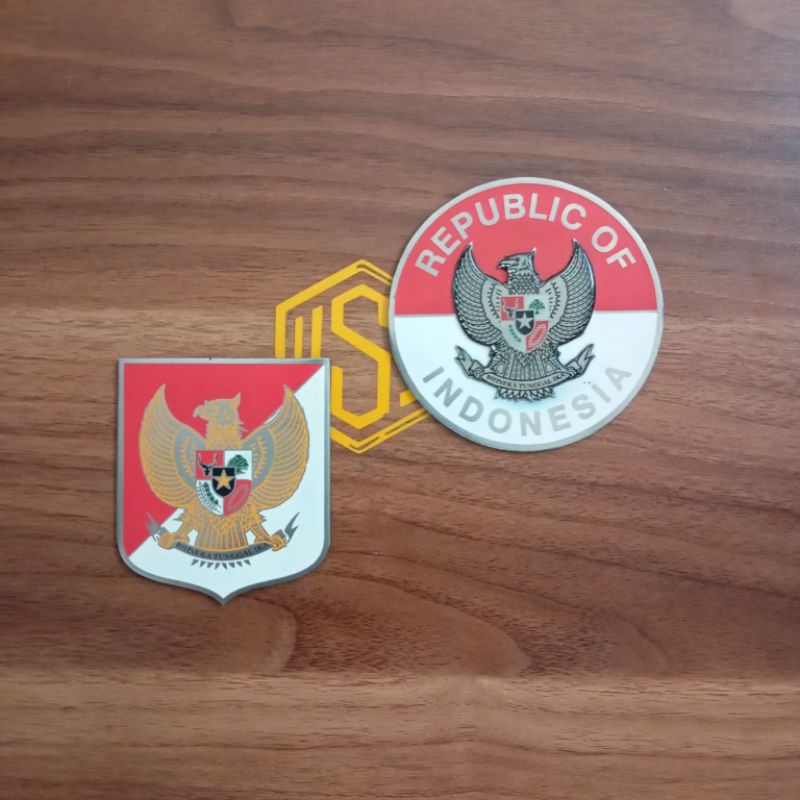 Garuda Emblem Vespa Accessories Plate Material Perpcs | Shopee Philippines