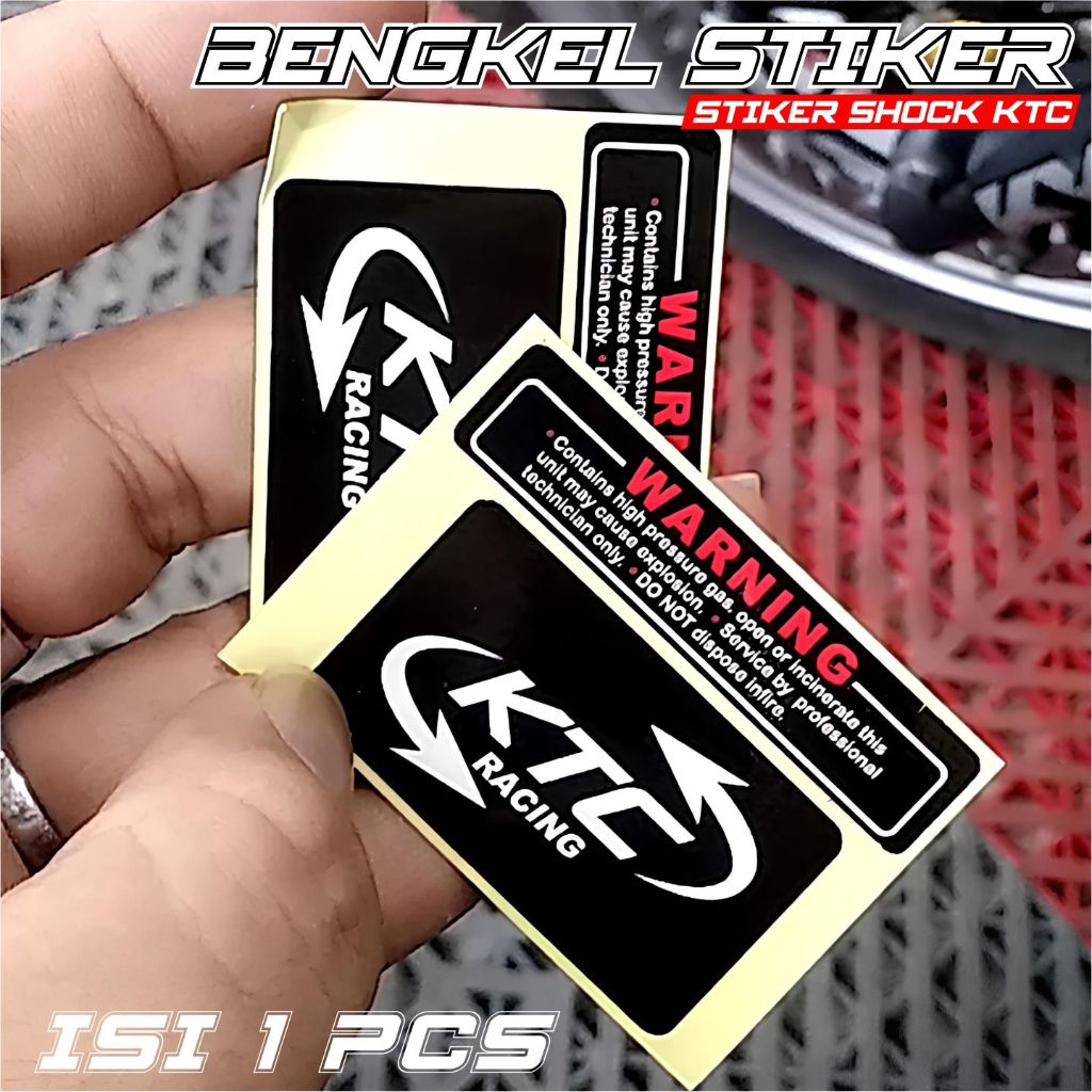 Ktc Sticker Accessories Shock Bottom Motor Matic All Variant Sticker ...