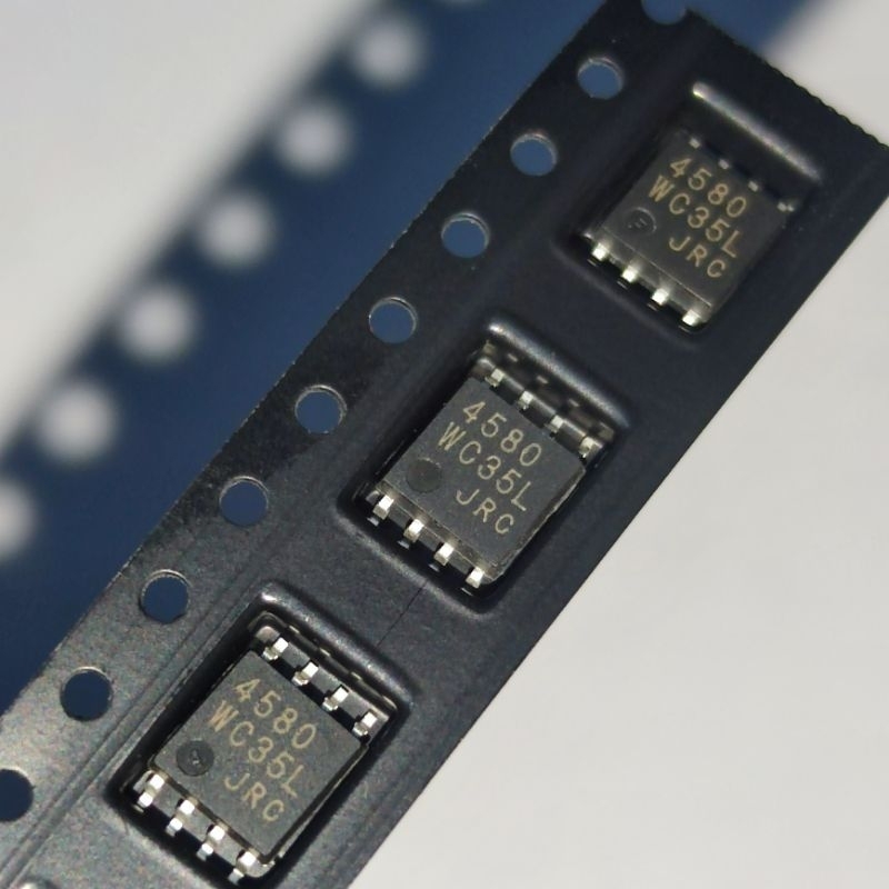 Jrc4580 SMD / JRC4580D / IC DUAL OP AMP LOW NOISE JRC 4580 SOP8 | Shopee Philippines