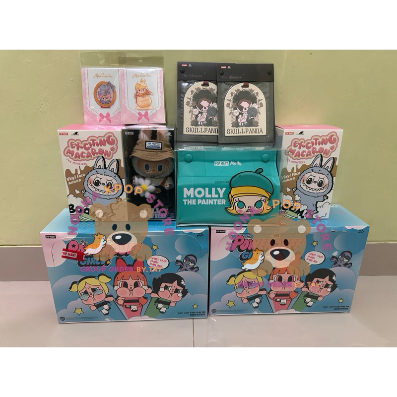 - Official Popmart Labubu Macaron, Labubu Fall in Wild, CryBaby X ...