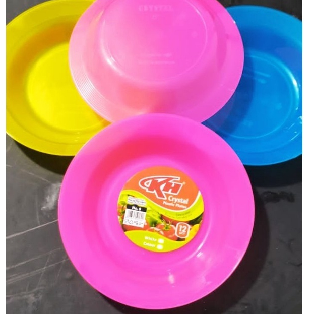 Kh 8 inch Crystal Plate (1Pcs) | Shopee Philippines