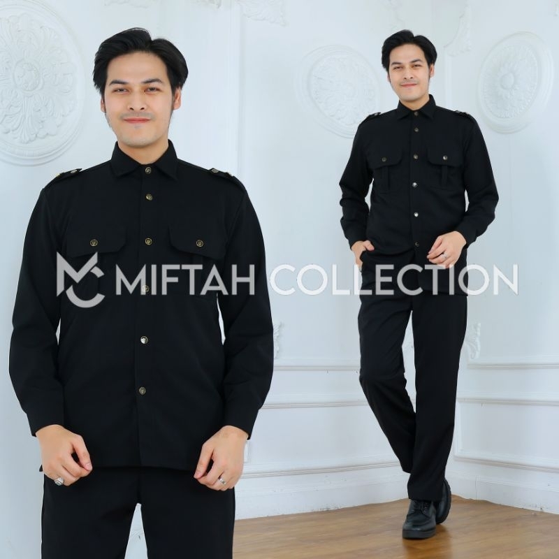 Long sleeve security guard safari uniform safari security suit official ...