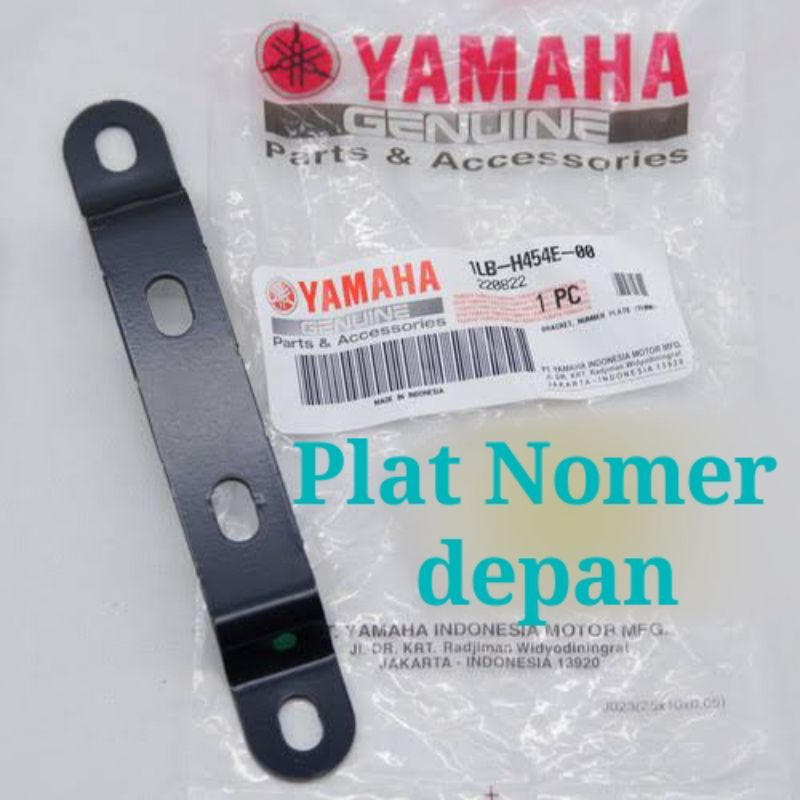 Yamaha New Freego 125 Connected front number plate holder, original YGP ...