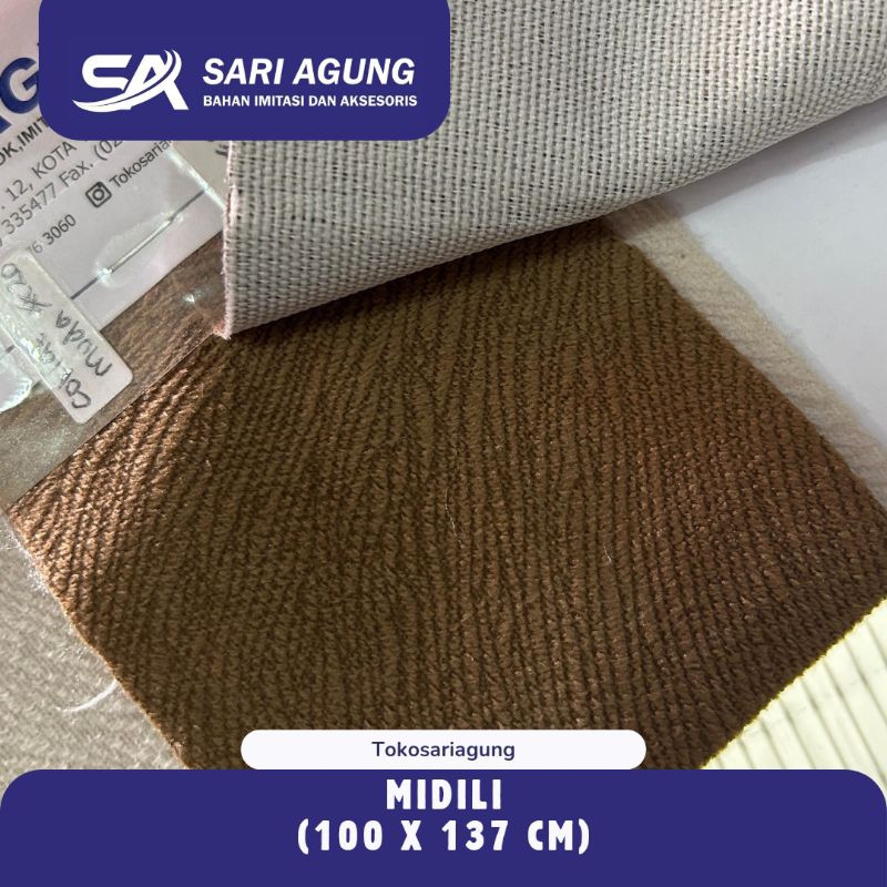 Midili SOFA Fabric (METER) MIDILI Velvet SOFA Fabric Luxury Living Room ...