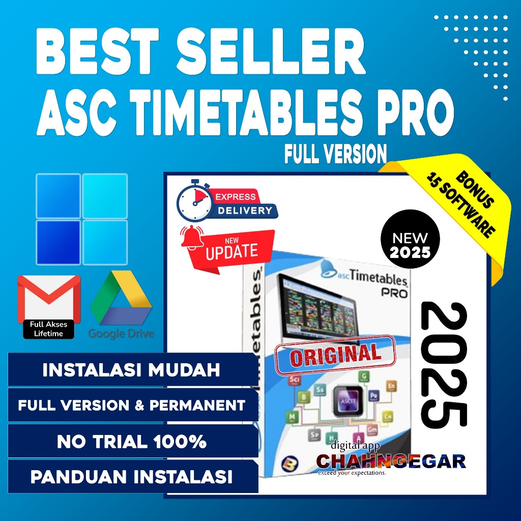 ASc TimeTables 2026 2025 Original License (Unlimited Device) Software ...