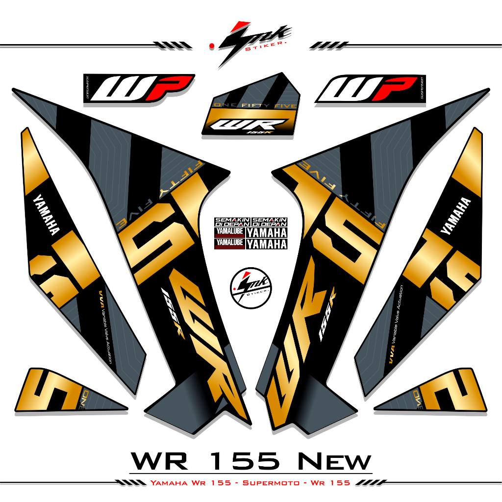 Yamaha WR 155 Striping New List Body WR155 Sticker Variations Yamaha WR ...