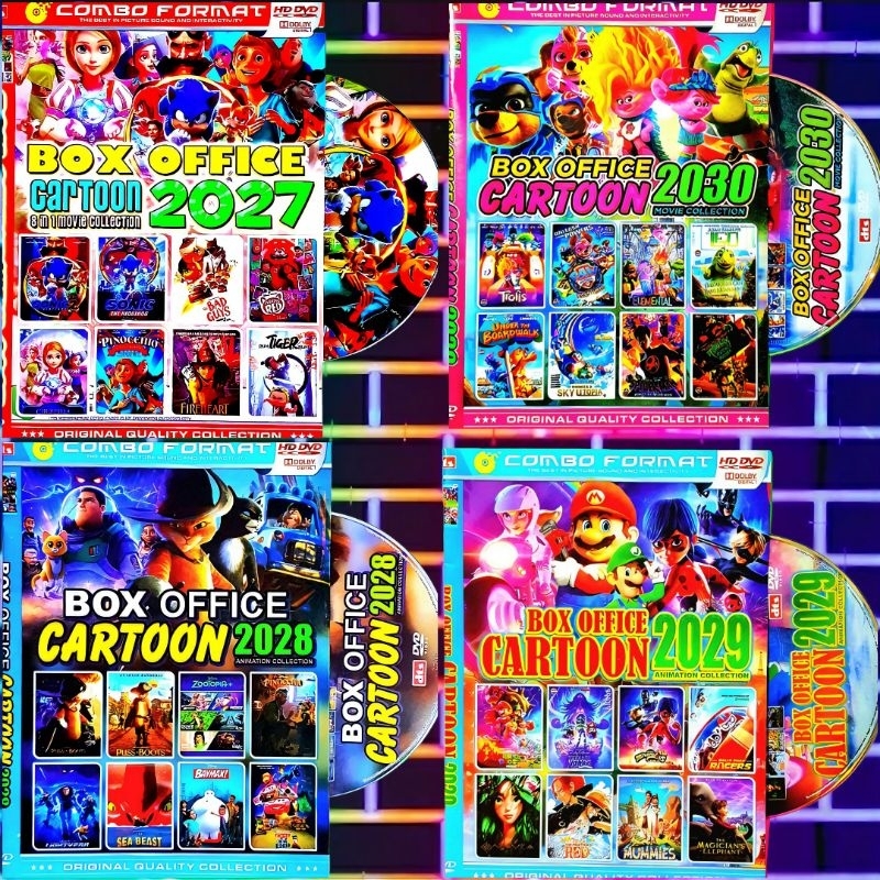 KASETDVD COMPLETE COLLECTION OF NEWEST CHILDREN'S OFFICE CARTOON FILM ...