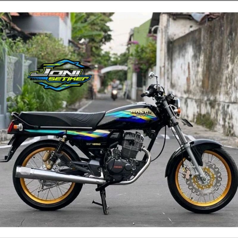 Striping STICKER LIST STANDARD MOTORCYCLE BODY HONDA GL MAX 1997 GL MAX ...