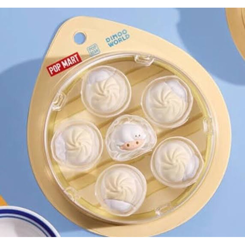 Popmart POPBEAN DIMOO BUN EXCLUSIVE SHANGHAI DIMSUM | Pop MART POP BEAN ...