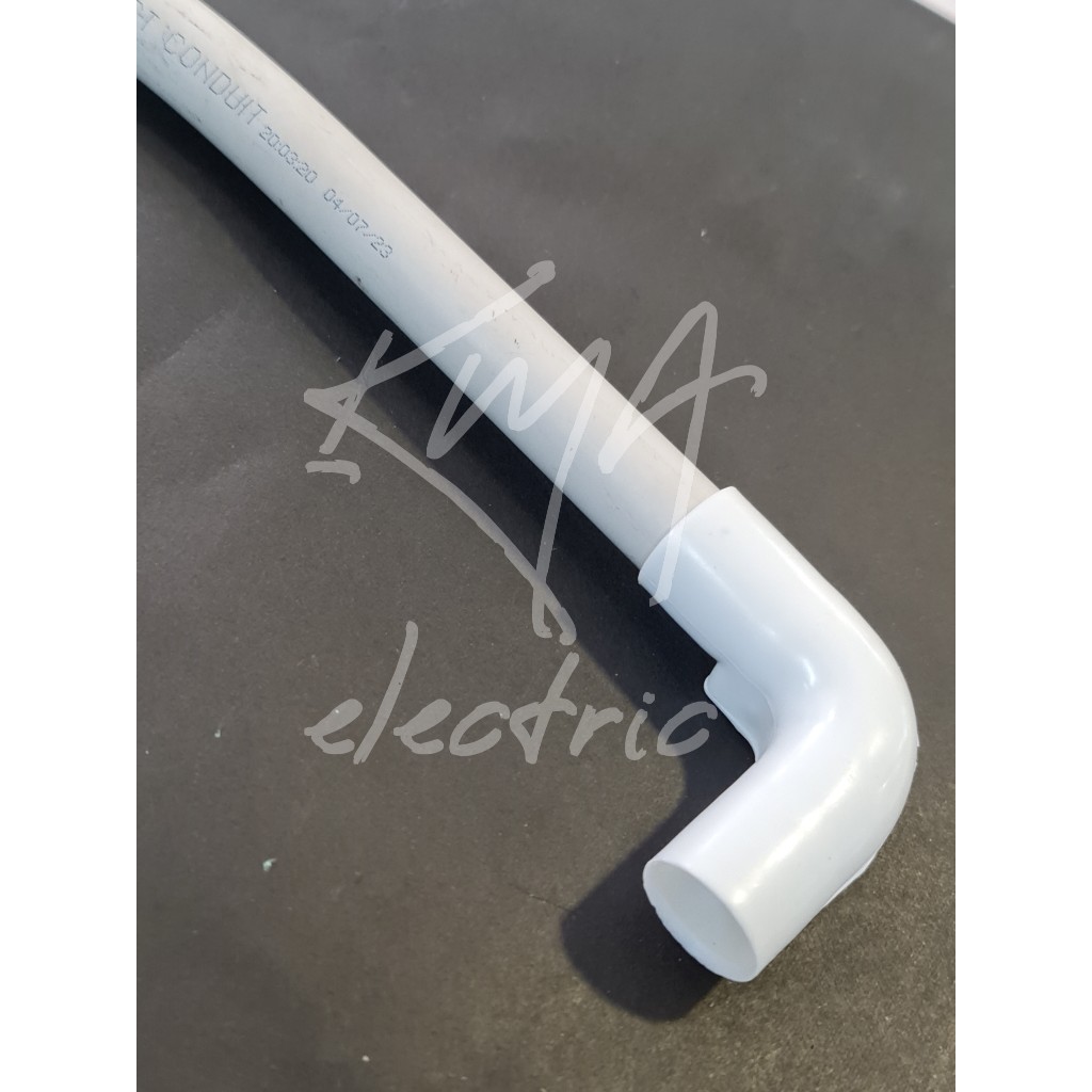 Elbow / knee conduit pipe 20mm sapphire | Shopee Philippines