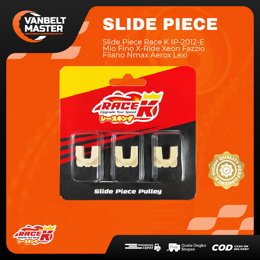 Slider Slide Piece Race K Yamaha Mio Sporty Smile Soul GT Fino Xride ...