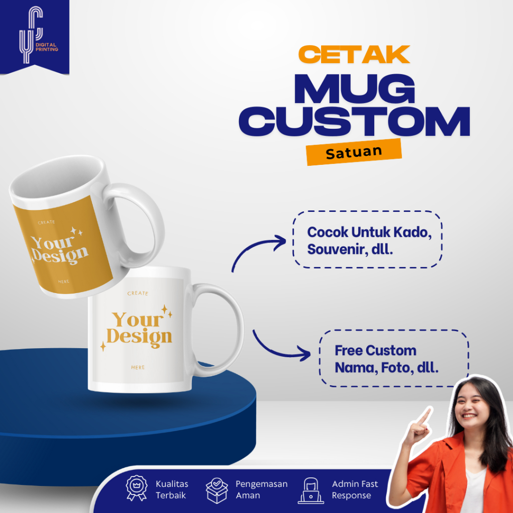 Print CUSTOM Mugs Free Souvenir Design | Shopee Philippines