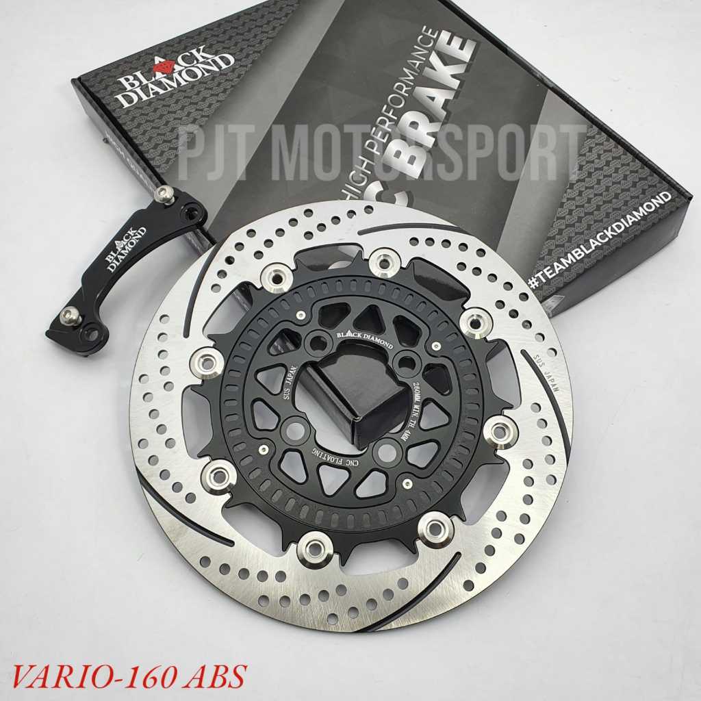 BLACK DIAMOND Disc Front Disc 260mm Vario 160 ABS CBS CNC Floating Disc Brake Black Diamond ...