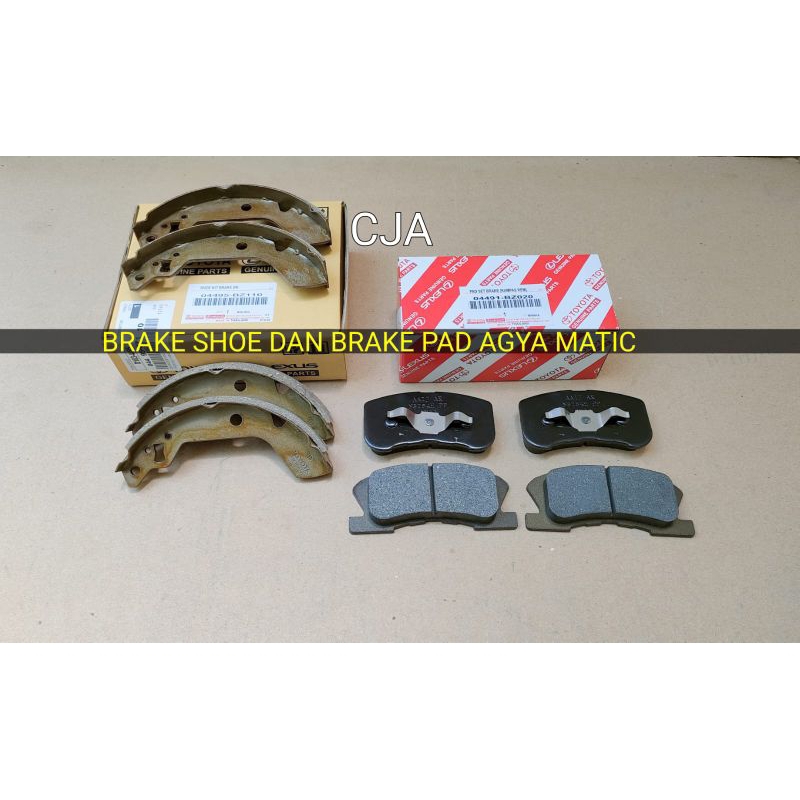 Brake SHOE /BRAKE PAD/AGYA MATIC/AYLA MATIC Front And Rear BRAKE Pads ...