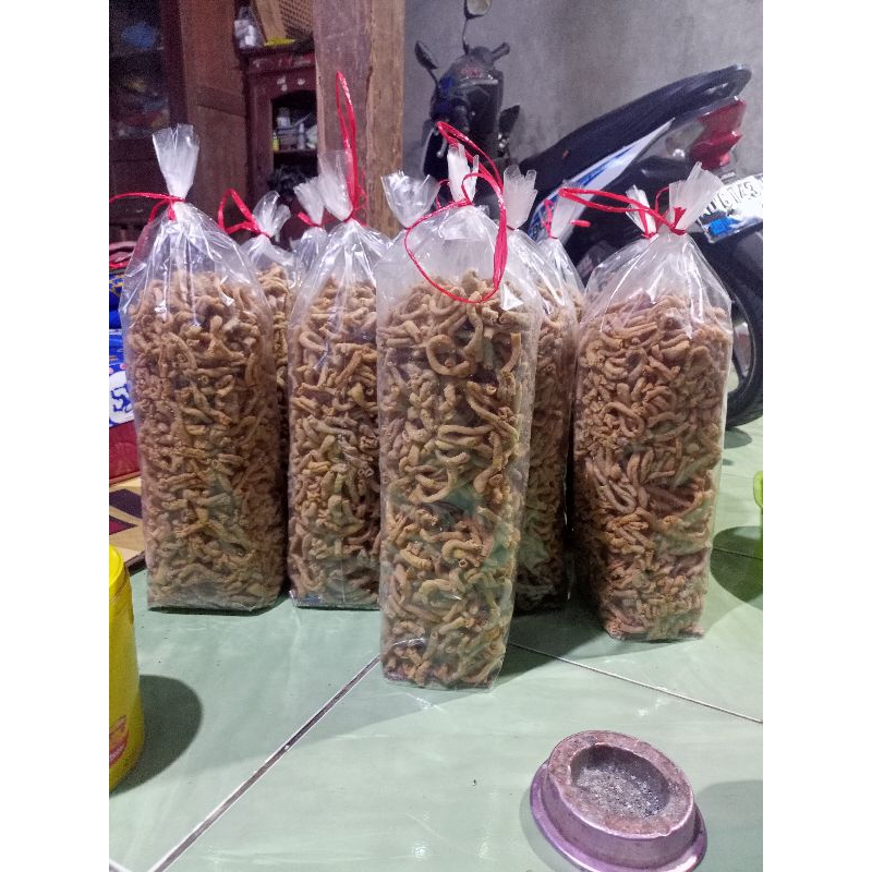 Crispy chicken intestine chips 2kg tasty crunchy salty | Shopee Philippines