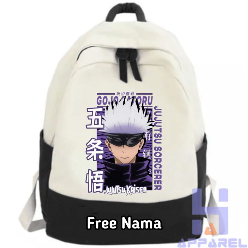 Gojo SATORU JUJUTSU KAISEN ANIME Children's Backpack | Shopee Philippines