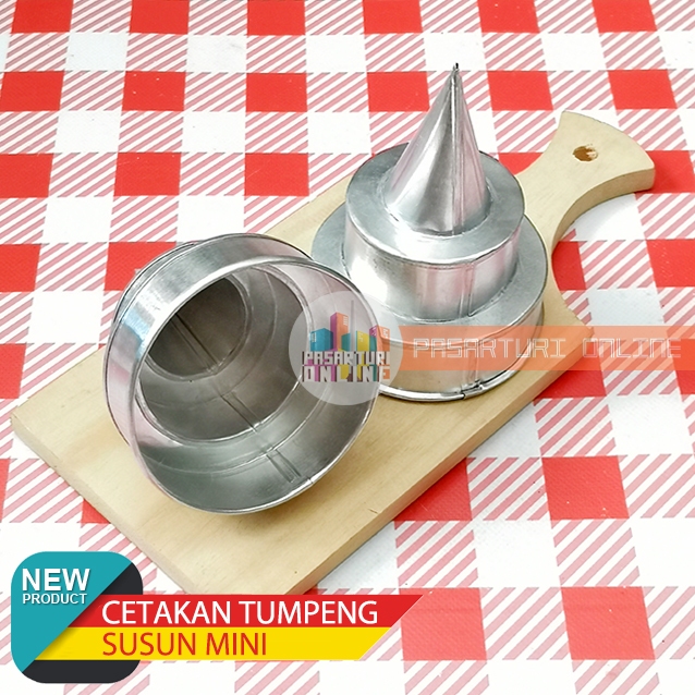 Mini STACKED / Aluminum Rice Tumpeng / Tumpeng Rice Mold | Shopee ...