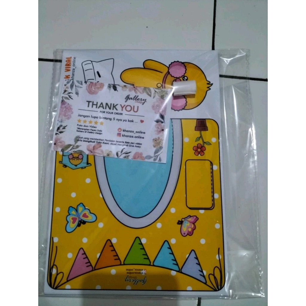 Yellow VIRAL Duck - CAT HOUSE - PRINCESS - BT21 Quite book Children's ...