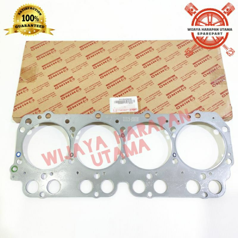 Gasket Cylinder Packing Head Iron Dexel HT130 Hino Dutro 130HT Original ...