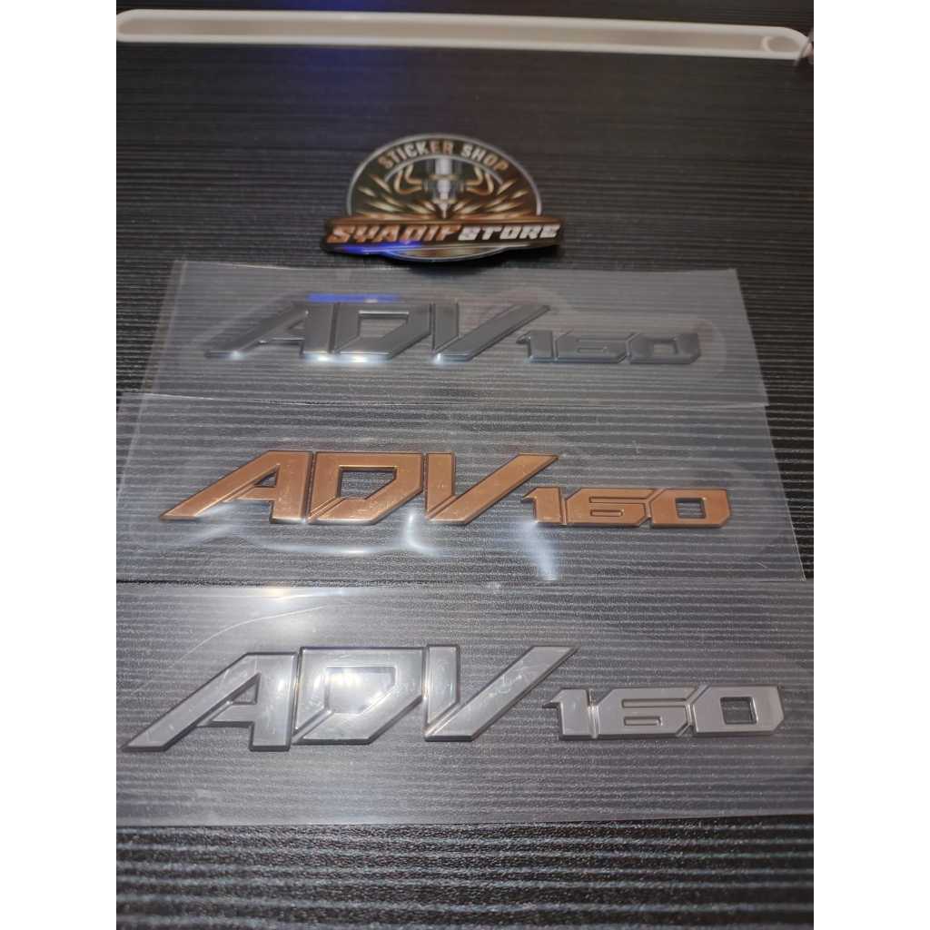 ADV160 LOGO EMBLEM HONDA ADV160 EMBLEM ORI | Shopee Philippines
