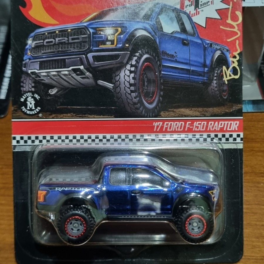 Hot Wheels RLC 17 Ford f-150 Raptor Blue - 368BK - Box LM | Shopee ...