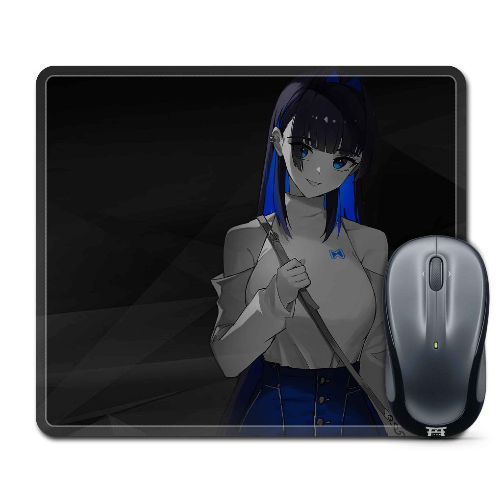 Vtuber MONOCHROME OOURO KRONII gaming Mouse pad - HOLOLIVE material ...
