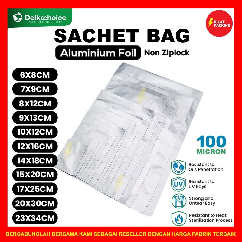 Plastic Packaging sachet full Aluminum foil premium sachet foil Unit ...