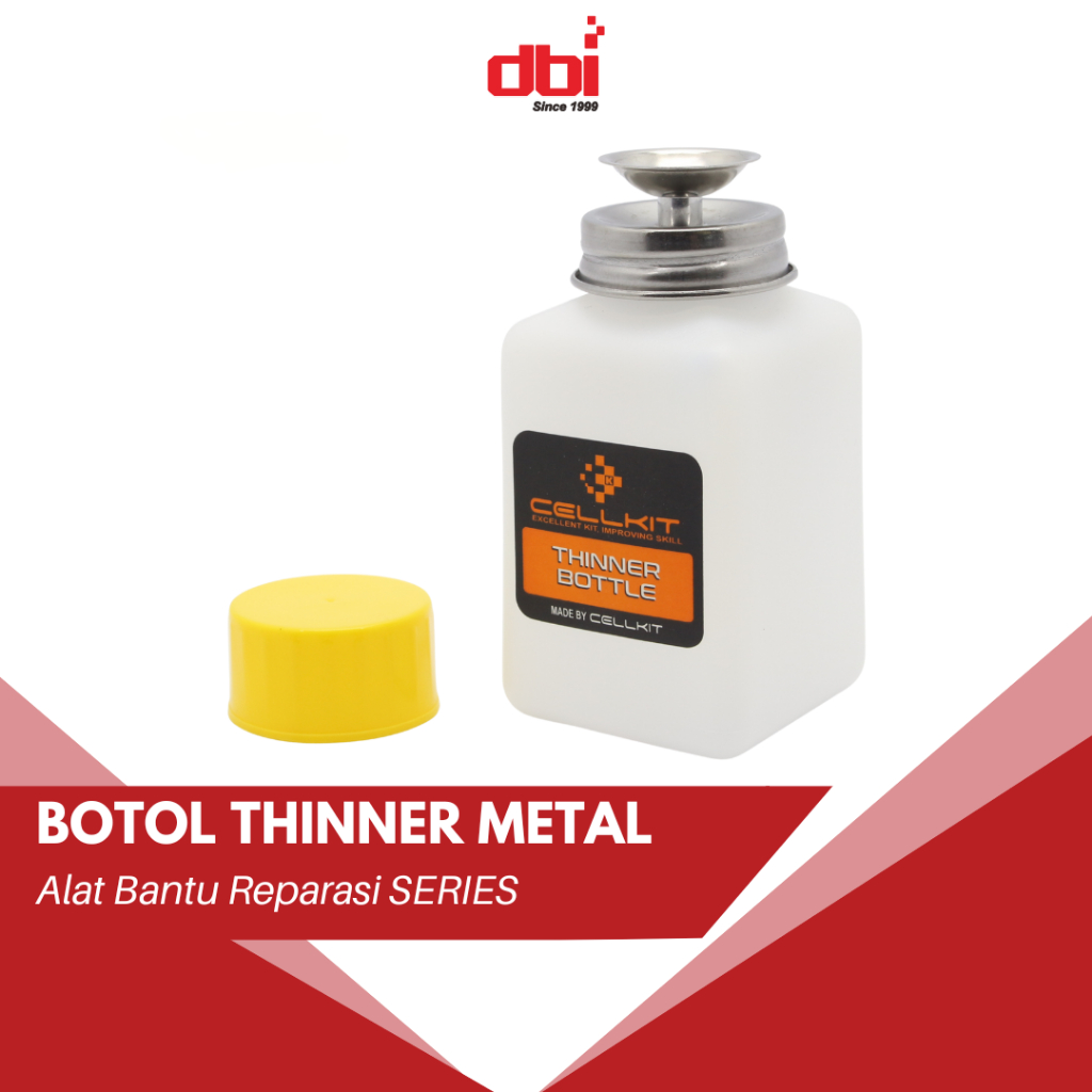 Thinner Bottle For 200CC Metal CELLKIT Cap Thinner | Shopee Philippines