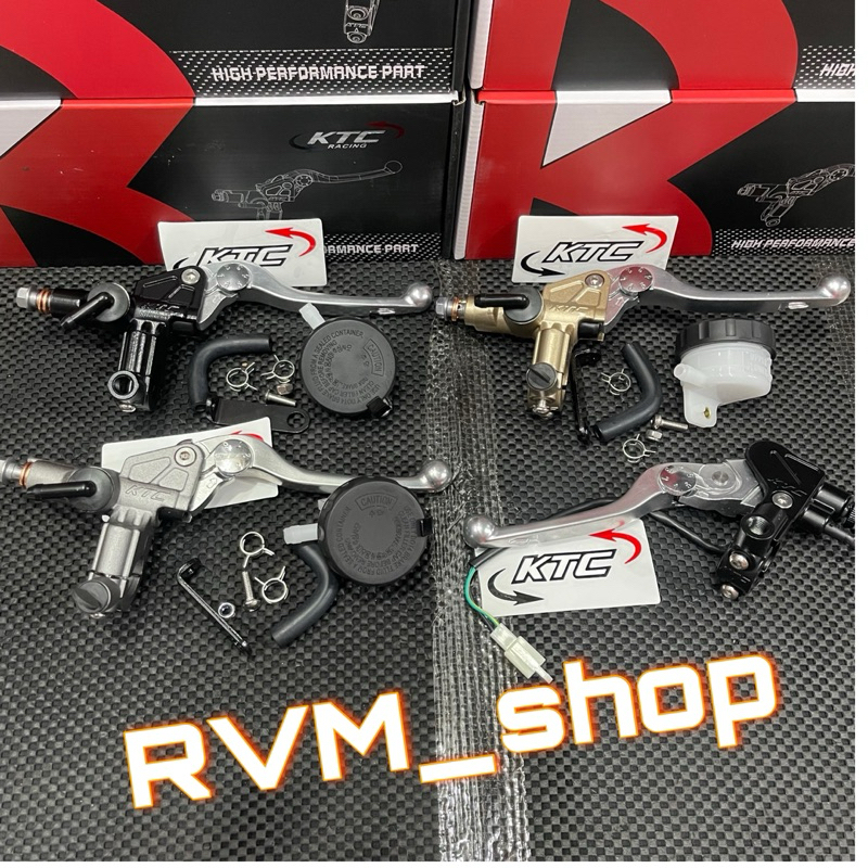KTC TREK BRAKE MASTER SET 12.7MM AXIAL + KTC TREK CLUTCH MASTER ...