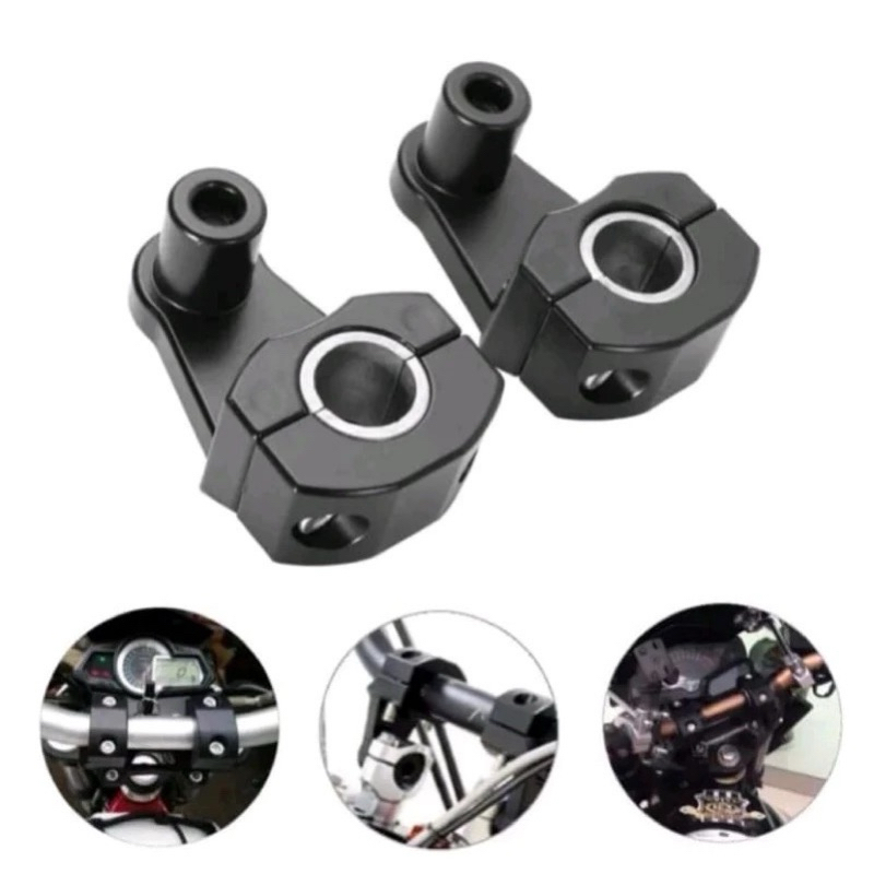 Pivot Handlebar Raiser + cnc Ring Pivot Handlebar Raiser Handlebar ...