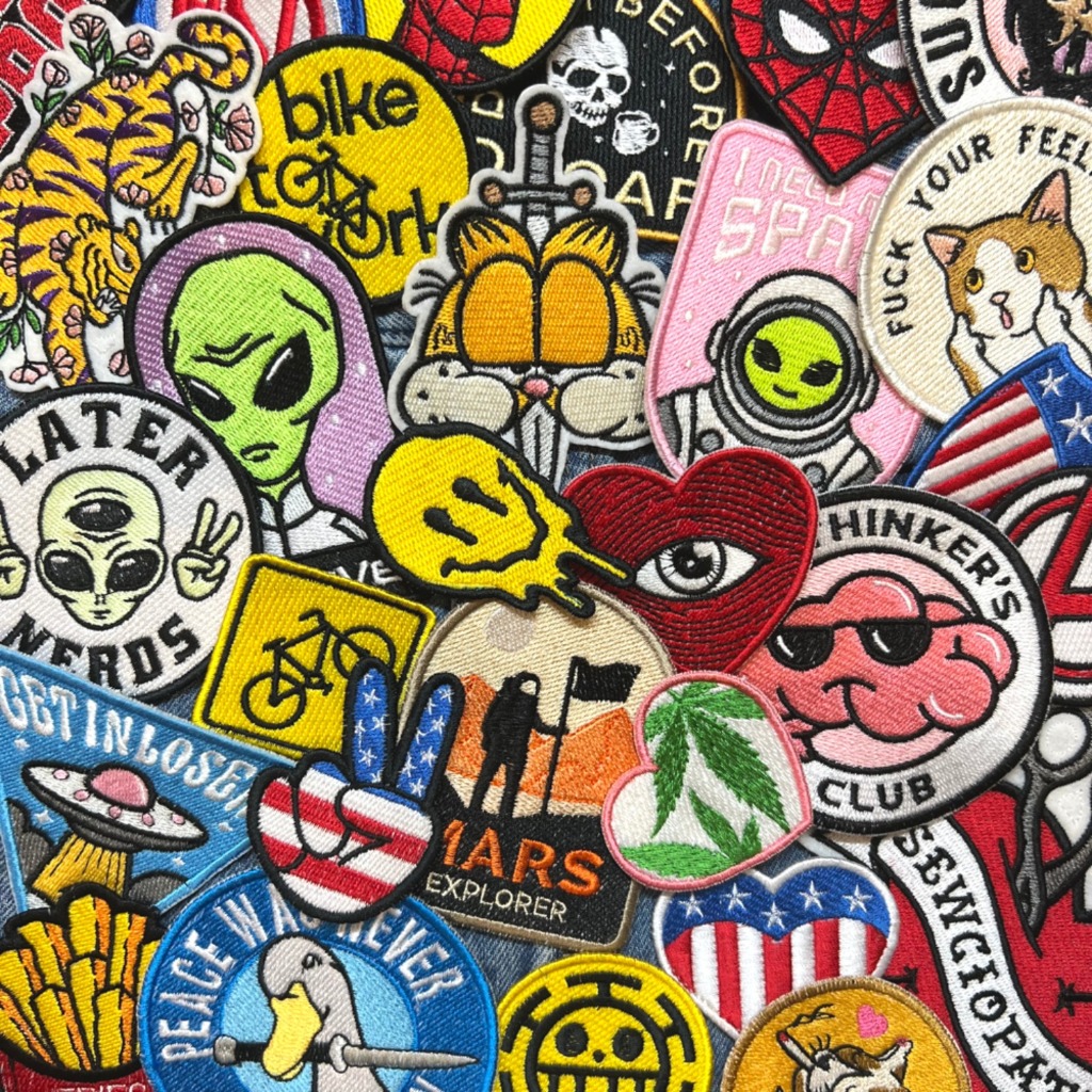 Custom Embroidered Patch Design Unit Like Like | Shopee Philippines
