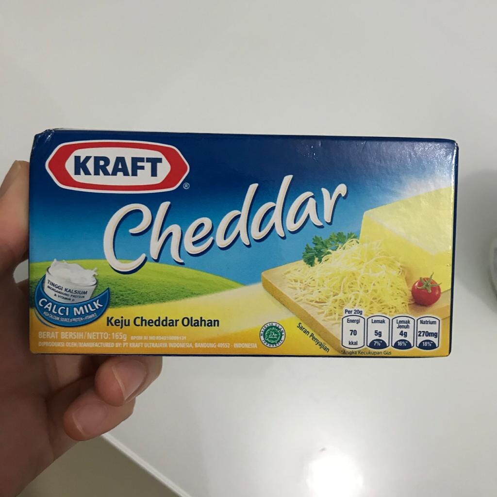 Kraft Cheddar Cheese 165g Original | Shopee Philippines