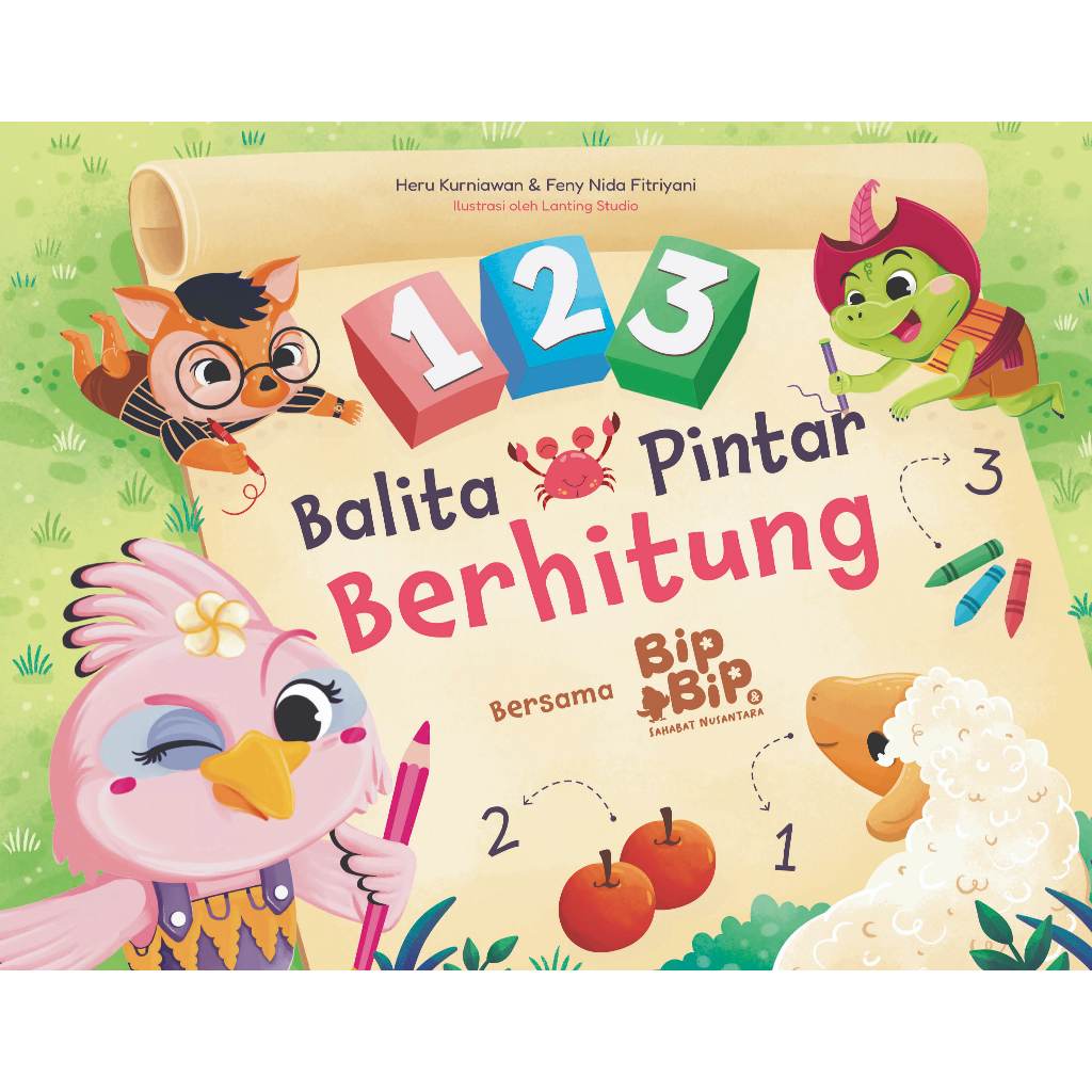 Gramedia - Book 123 Smart Toddlers Counting With Beep & Friends Of The ...