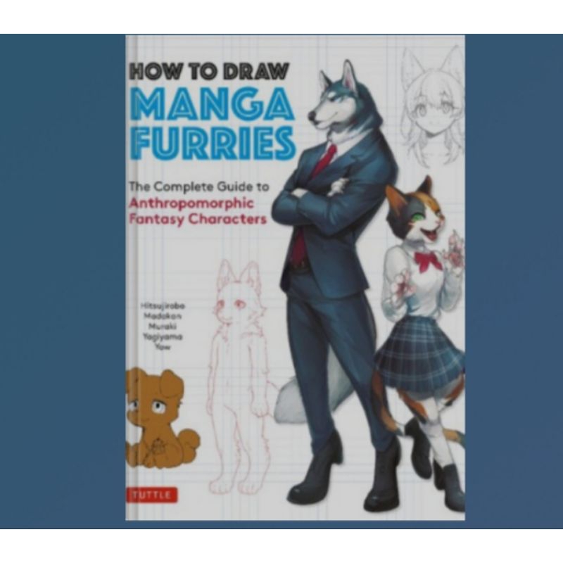 Book How to Draw Manga Furries: The Complete Guide to Anthropomorphic ...