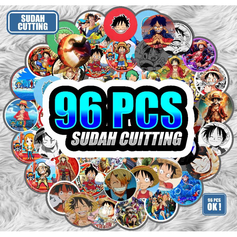 96pcs Round anime series Stickers Have Been Cut | Shopee Philippines