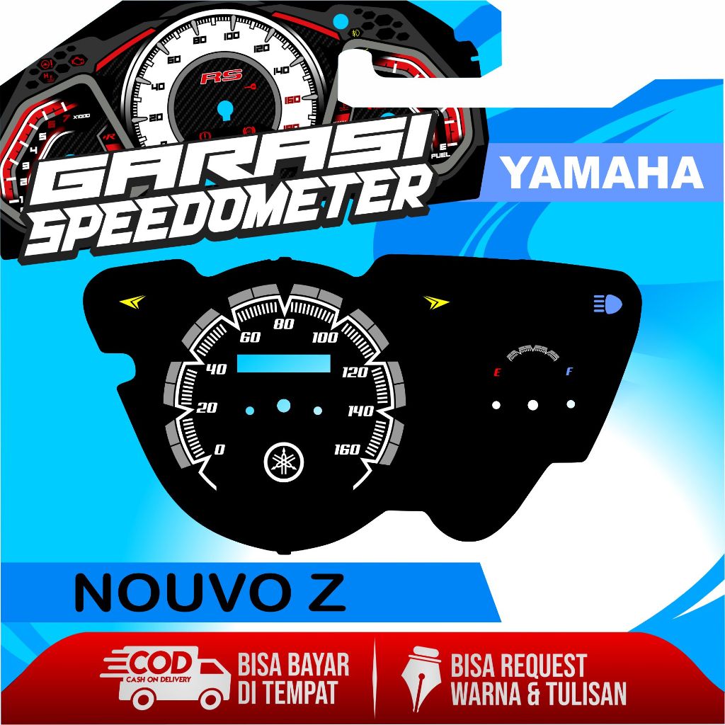 Yamaha NOUVO Z CUSTOM SPEEDOMETER Board | Shopee Philippines