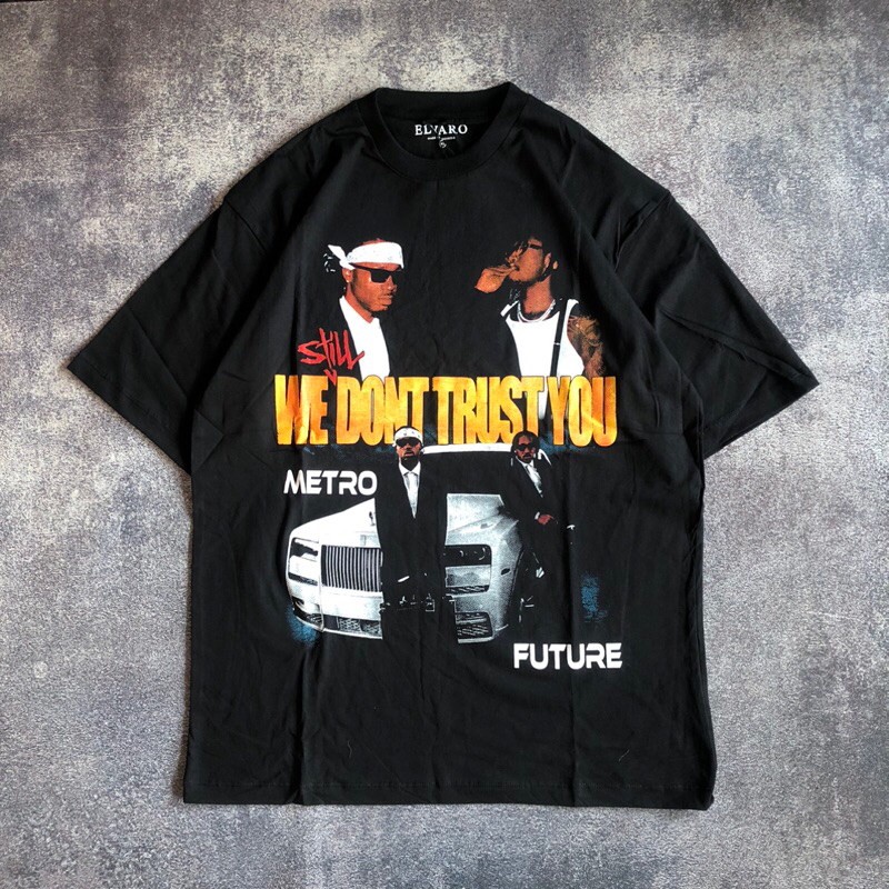 (ELVARO) Baju Kaos Oversize Future & Metro Boomin - T Shirt Vintage ...