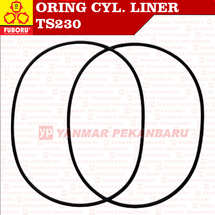 MESIN TS230 Oring Cylinder Liner Rubber Poring Yanmar FBR Engine ...