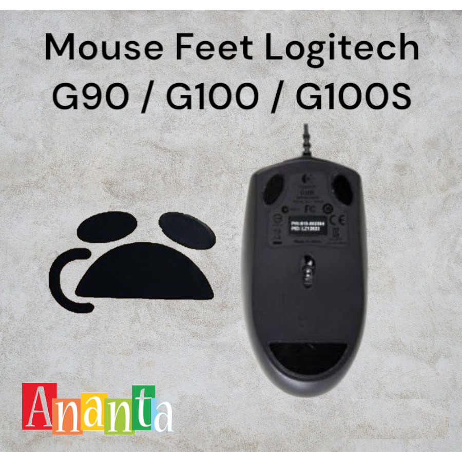 Mouse Feet Glide Logitech G90 G100 G100S Mouse Feet Mouse Pads | Shopee ...