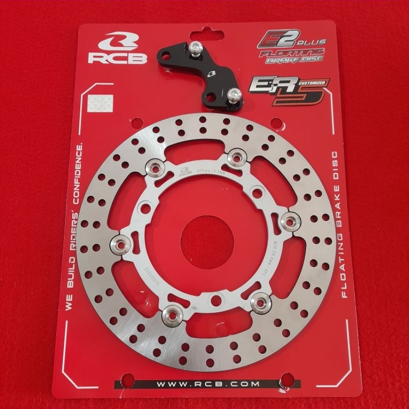 Rcb RACING BOY Front Disc Plate E2+ 260MM NMAX OLD NMAX NEW+Caliper Bracket | Shopee Philippines