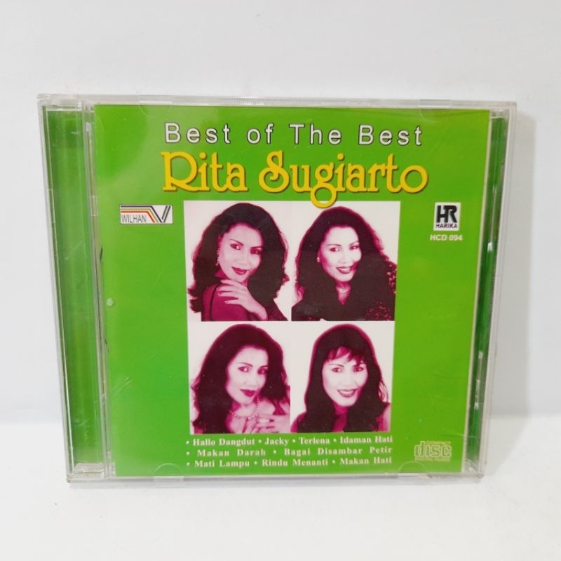 Rita Sugiarto CD - The Best Of The Best Rita Sugiarto | Shopee Philippines