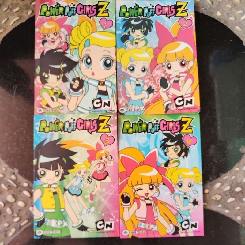 Power Puff Girlsz Books / Comics, Vol 1,2,3,4, Color Comics, Cartoon ...
