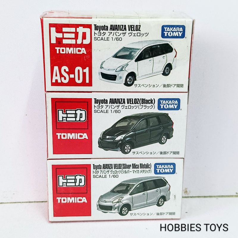1 Set Takara Tomy Tomica Toyota Avanza Veloz | Shopee Philippines